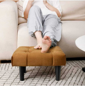 DOLPHIN CRAFTS Engineered Wood Standard Ottoman Price in India - Buy ...