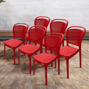 Furniture Yard Mango Salsa Plastic Chair/Stackable Plastic Chair/Strong ...