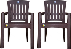 VV NATIONAL Master Brown Plastic Outdoor Chair Price in India - Buy VV ...