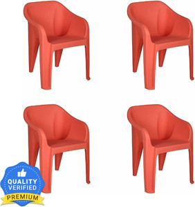 Nilkamal Nilkamal Chairs Eeezy, Peach Plastic Cafeteria Chair Price in ...