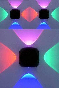 Hybrix LED 4 Way Outdoor Wall/Step Light, IP65 Waterproof, 4 Watt ...