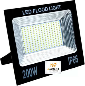 NIHAKA 200 W Waterproff Ip66 Ultra Slim Led Outdoor Flood Light (Pack ...