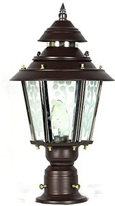 Volt Light Decorative Metal Glass Gate Pole Light Fog Bright Lighting ...