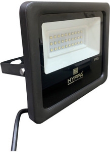 HYFFA HYF-EFL-30W 30 Watts LED Flood Light, 6500K Cool White, Square ...