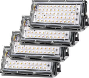 qlear 50 Watt Brick Ultra Bright Lens LED Flood Light Outdoor Light ...