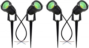 Hybrix LED Spike Light, Spot Light, Focus Light for Home Garden, (5 ...