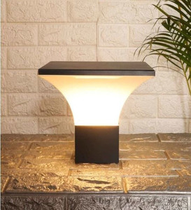 BLACK RAY KIN-DUPLEX MILKY Modern Shape Gate Light/Outdoor Light/Pillar ...