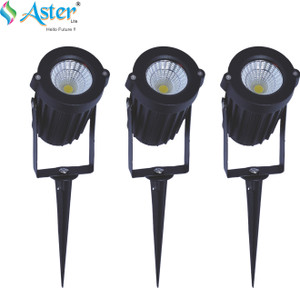 ASTER LITE 10W LED Spike Light, Garden Focus Light (Warm White, Pack of ...