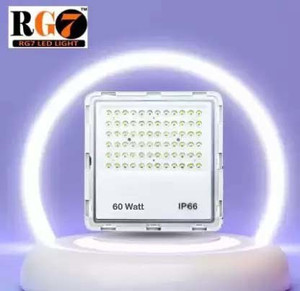 RG7 LENS Model Havy Duty IP65 60 Watts Flood Light Outdoor Lamp (White ...