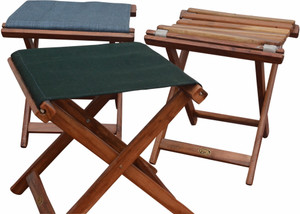 ROYAL BHARAT Foot Rest-Green Solid Wood Outdoor Table Price in India ...