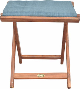 ROYAL BHARAT Foot Rest-Grey Solid Wood Outdoor Table Price in India ...
