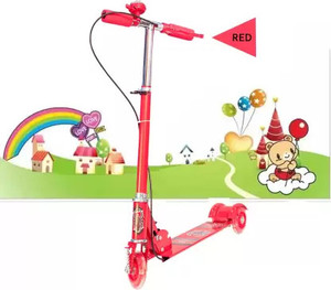 Vozica Scooter for Kids 3 Wheeler Foldable Kick Skating Cycle with ...