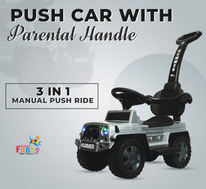 Little Funky Manual Push Ride On Hummer Plus Unisex Kids Car - Manual ...