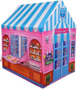 LEZOMZY Candy House Tent Light Weight, Water and Fire Proof Candy House ...