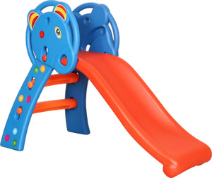 M Kids Foldable Big Garden Slide Toy (Red & Blue) - Foldable Big Garden ...