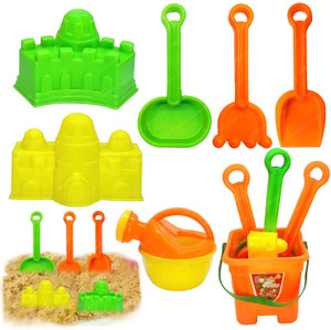 FunBlast Beach Castle Water Tools Toys- 7 Pcs - Beach Castle Water ...