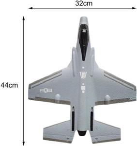 Lyla 2.4G 4CH RC Fixed Wing Airplane EPP Foam Aircraft for Kids F35 ...