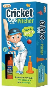 TOYXIITY MALL Cricket Set with Pitcher Automatic Ball Launcher for Kids ...