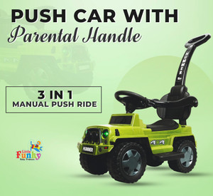 Little Funky Manual Push Ride On Hummer Plus Unisex Kids Car - Manual ...