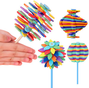 Toybot Flower Rotary Lollipop Fibonacci Number Bar Magic Wand Fidget ...