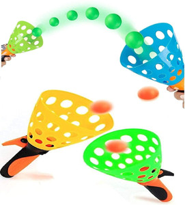 QWICK CLICK Click & Catch pop and Catch Gun and catching Basket for ...