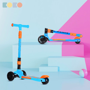 koko Rusty Kick Scooter with Adjustable Height and Portable For Age 3 ...