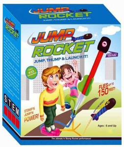 Gurmukh Wonderful Toy Plastic Polycarbonate Jump Rocket Stomp Launcher ...