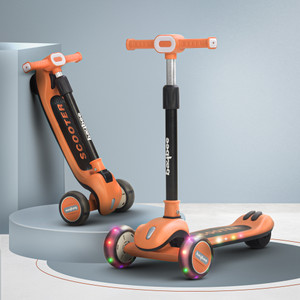 baybee Foldable Kick Skate Runner Scooter for Kids Baby Scooter 2 to 8 ...