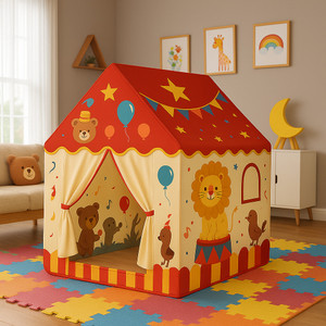 nirmit Extremely Big Size and Light Weight Kids Play Tent House ...