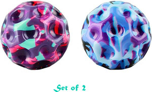 AncientKart Moon ball High Bouncy Planet Design set of 2 - Moon ball ...