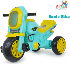 Little Funky Stylish Sonic Bike Tricycle for kids - Stylish Sonic Bike ...
