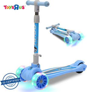 Toys R Us Avigo Velocity Multicolor LED Light 3 Wheel Scooter ...
