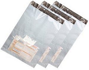 PLEXI Secured courier bags with POD jacket above 51 microns 8 x 10 ...
