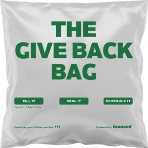 Tooused Give Back Bag for old clothes recycling-2025 Security Bag Price ...