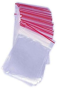 Mannat 3x3inch Transparent Reusable/Resealable Airtight Zip lock ...