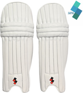 Satya Cricket Leg Pad for Men, Leather PVC Comfortable and Protective ...
