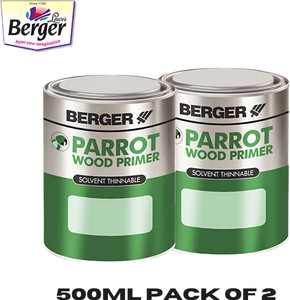 Berger Parrot Wood primer 1 ltr Oil Primer Price in India - Buy Berger ...