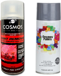Cosmos Paints Grey Spray Paint 400 ml Price in India - Buy Cosmos ...