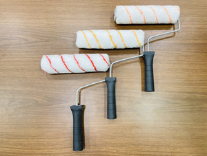 Onneybrothers 9 INCH YELLOW LINE 9 INCH ROLLER PACK OF 3 Paint Roller ...