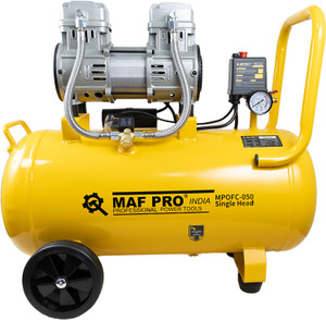 Maf Pro MPOFC-050 Single-Head Oil-Free Air Compressor with 50L Tank ...