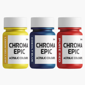 Flipkart.com | chroma Epic - Lemon Yellow, Cobolt Blue, Pure Red - 35ml ...