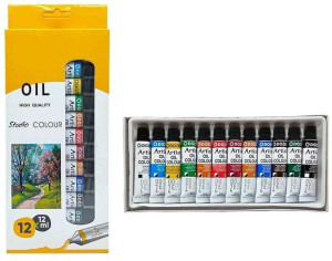 Flipkart.com | Prescent Oil Color Painting Set for All Beginners and ...