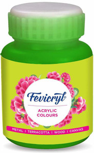 Flipkart.com | Fevicryl Pearl Acrylic Painting Color (Green, 100ml)