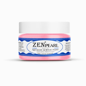 Flipkart.com | Zen Pink Metallic Acrylic Paint 50ML