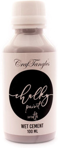 Flipkart.com | CrafTangles Chalk Paint - Wet Cement (100 ml) (CTCPWC100)