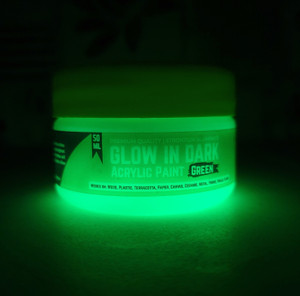 Flipkart.com | Glow Nest Green Glow in Dark Paint 50ml