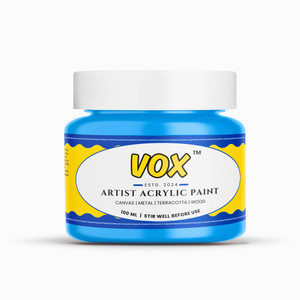 Flipkart.com | Vox Blue Non-Metallic Artist Acrylic Paint 100ML
