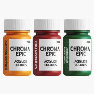 Flipkart.com | chroma Epic - Golden Yellow, Crimson red, Permanent ...