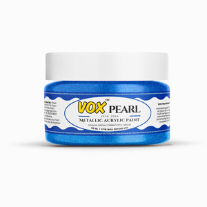 Flipkart.com | Vox Blue Metallic Acrylic Paint 50ML