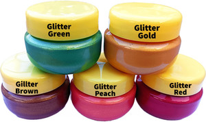 Flipkart.com | PHENEX Glitter Acrylic Colors / Glitter Paint ( Set Of ...